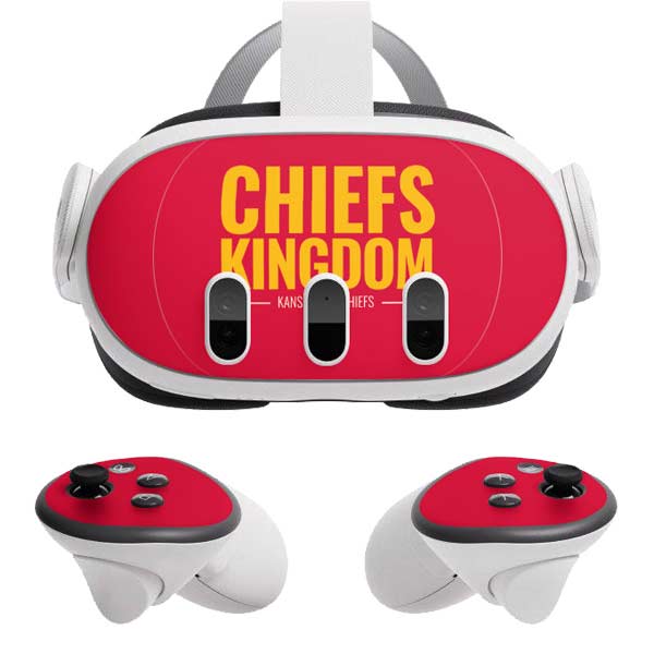 Kansas City Chiefs Team Motto Meta Quest 3 Skin | Decals | Wraps | Skinit