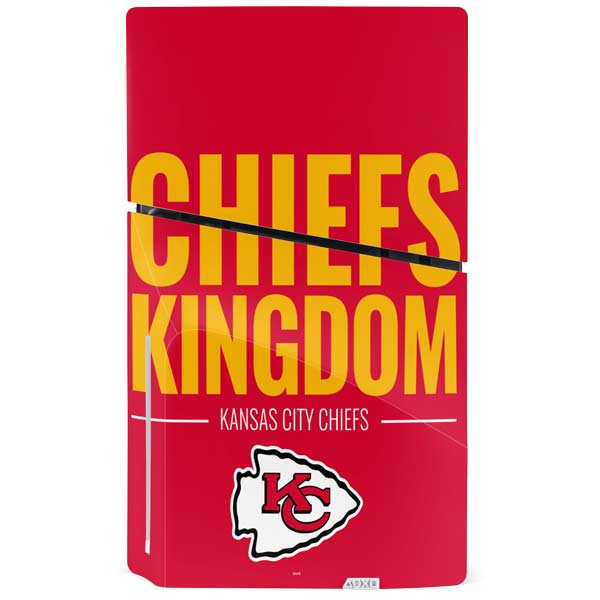 NFL Kansas City Chiefs Team Motto Skin for PS5 Slim Disk Console - Skinit