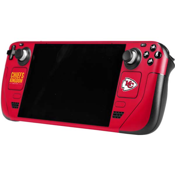 Kansas City Chiefs Team Motto Steam Deck Handheld Gaming Computer Skin ...