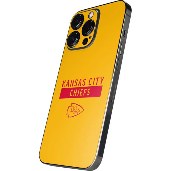 iPhone 14 Pro Kansas City Chiefs Yellow Performance Series Skin ...