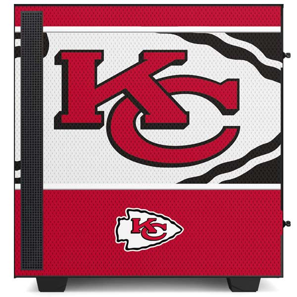 Kansas City Chiefs Zone Block NZXT H510 Compact ATX Mid-Tower Case Skin ...