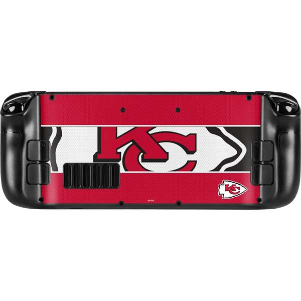 Kansas City Chiefs Zone Block Steam Deck Handheld Gaming Computer Skin ...