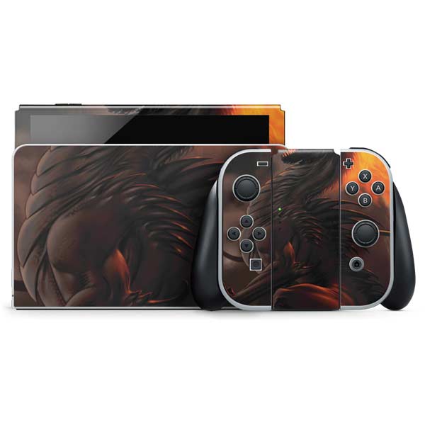 LA Williams Belial Dragon Nintendo Switch OLED (2021) Bundle Skin | Skinit