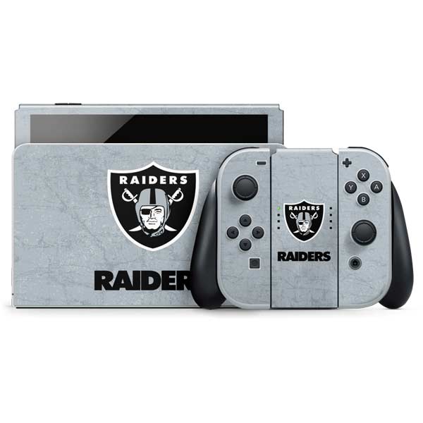 Las Vegas Raiders - Alternate Distressed Nintendo Switch OLED (2021 ...