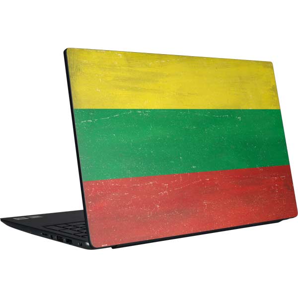 Lithuania Flag Distressed Vostro Skin | Skinit