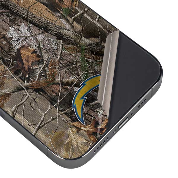 Los Angeles Chargers Realtree AP Camo iPhone 14 Pro Max Decal Skin | Skinit