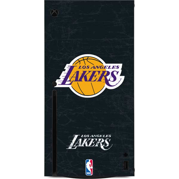 Los Angeles Lakers Black Primary Logo Microsoft Xbox Skin | NBA – Skinit