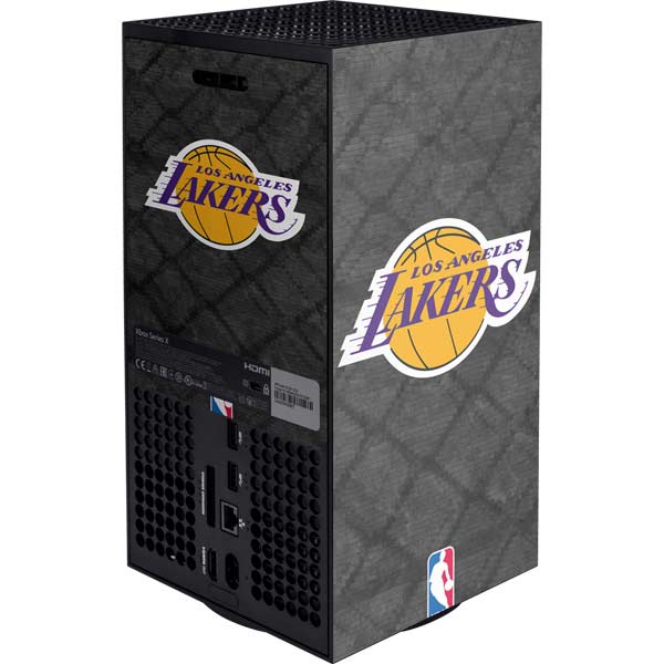 Los Angeles Lakers Dark Rust Microsoft Xbox Skin | NBA – Skinit