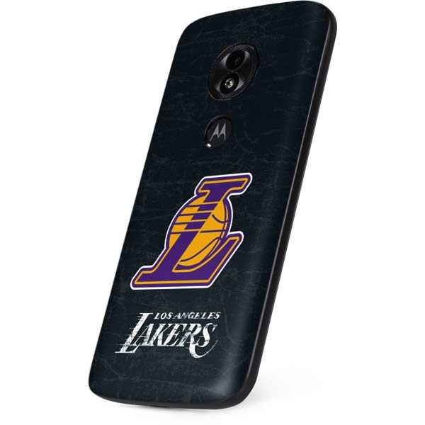 Los Angeles Lakers Secondary Logo Motorola E Series Skin | NBA – Skinit