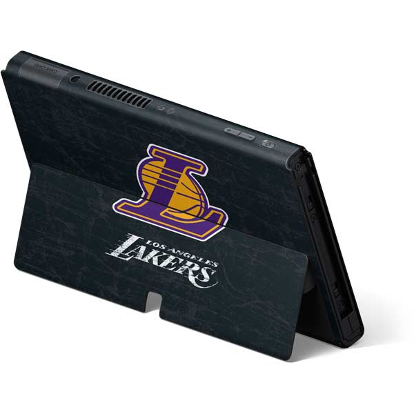 Los Angeles Lakers Secondary Logo Nintendo Switch OLED (2021) Bundle ...