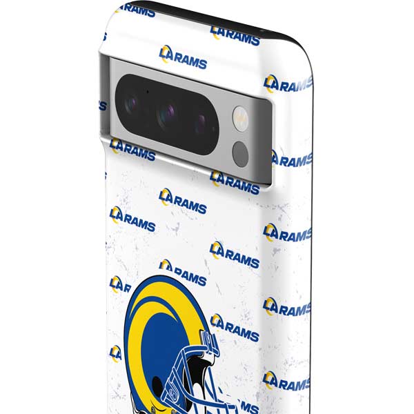 Google Pixel 8 Pro NFL Los Angeles Rams White Logo Blast Impact Case ...