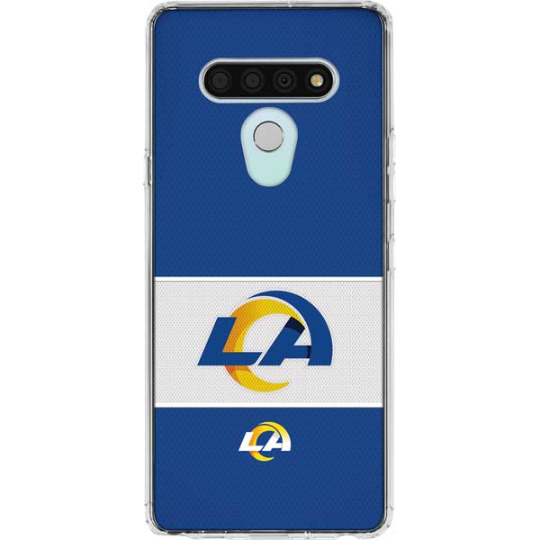 Los Angeles Rams Zone Block Stylo 6 Clear Case | NFL – Skinit