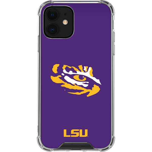 LSU Tiger Eye Logo Apple iPhone Clear Case – Skinit