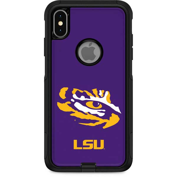 LSU Tiger Eye Logo OtterBox Commuter iPhone Skin | Skinit