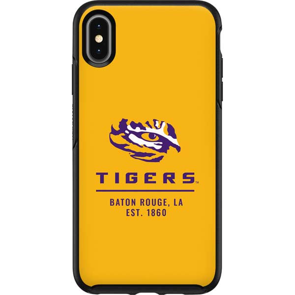 LSU Tigers Baton Rouge Yellow Otterbox Symmetry iPhone Skin | Skinit