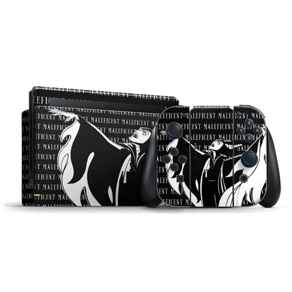 Maleficent Black and White Nintendo Switch Skin | Disney – Skinit