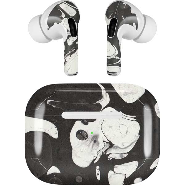 Marbleized Black Apple AirPods Skin – Skinit