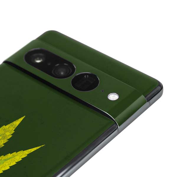 Marijuana Leaf Light Green Google Pixel 7 Pro Skin | Decals | Wraps ...