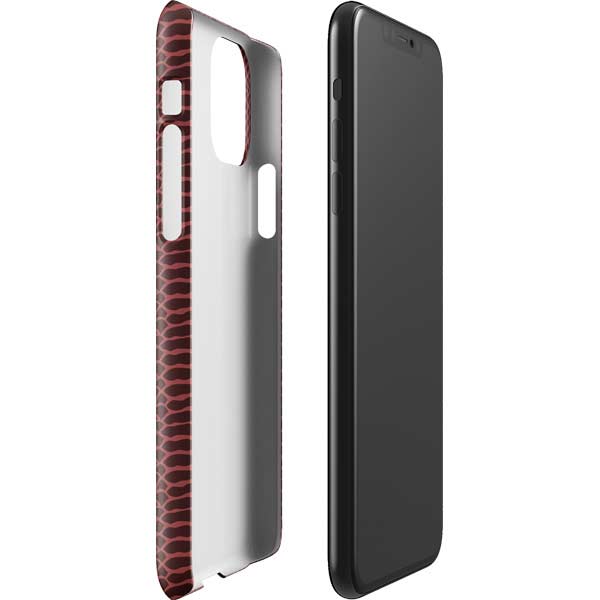 Marsala Snake Skin Apple iPhone Lite Case | Art – Skinit
