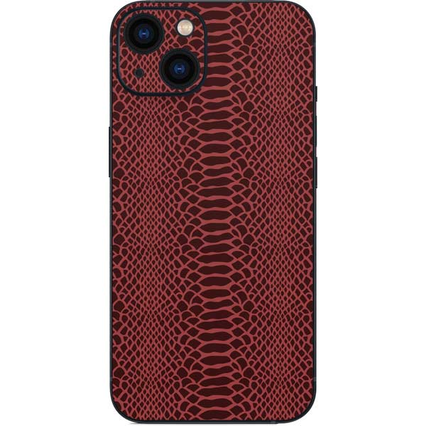Marsala Snake Skin iPhone 13 Skins | Wraps – Skinit