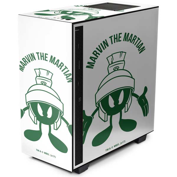 Marvin the Martian Big Head NZXT H510 Compact ATX Mid-Tower Case Skin ...
