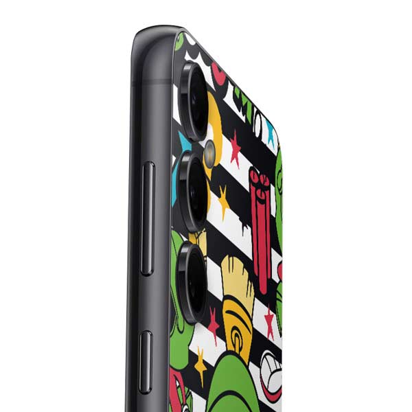 Looney Tunes Marvin the Martian Striped Patches Galaxy S23 FE Skin | Skinit