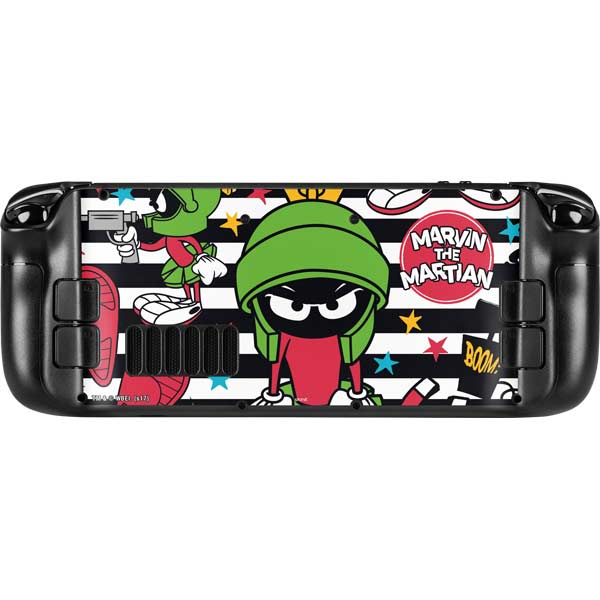 Marvin the Martian Striped Patches Steam Deck Handheld Gaming Computer ...
