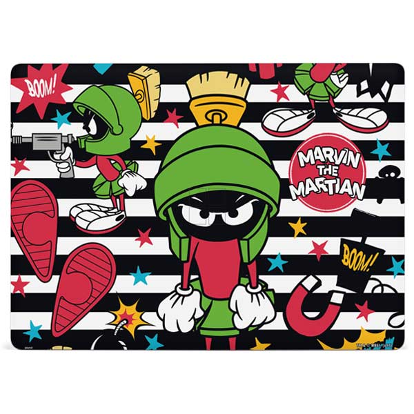 Marvin the Martian Striped Patches Microsoft Surface Laptop Skin – Skinit