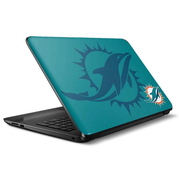 Miami Dolphins Double Vision HP Notebook Skin | Skinit