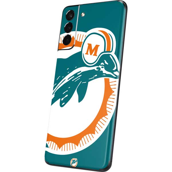 Miami Dolphins Retro Logo Samsung Galaxy Skin | NFL – Skinit