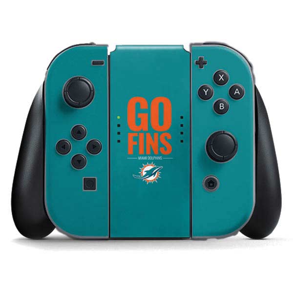 Miami Dolphins Team Motto Nintendo Switch Skin | NFL – Skinit
