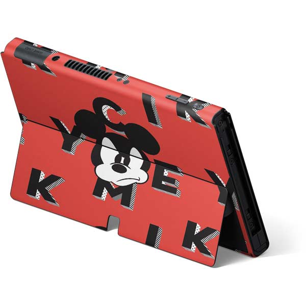 Mickey Mouse Grumpy Nintendo Switch OLED (2021) Bundle Skin | Skinit