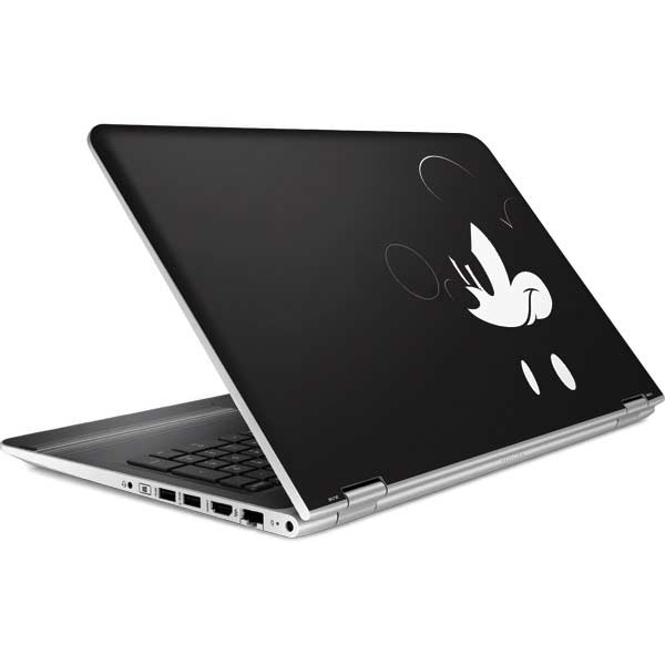 Mickey Mouse Jet Black HP Pavilion Skin | Skinit