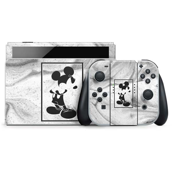 Mickey Mouse Marble Nintendo Switch OLED (2021) Bundle Skin | Skinit