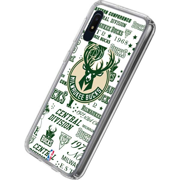 Milwaukee Bucks Historic Blast New Samsung Galaxy Clear Case | NBA – Skinit