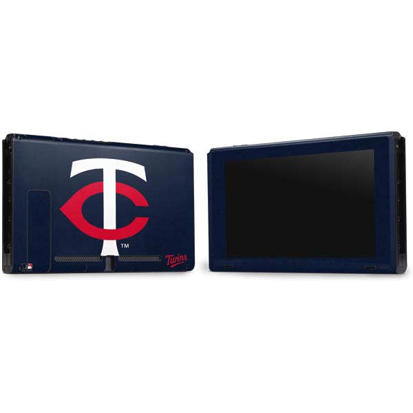 Minnesota Twins - Solid Distressed Nintendo Switch Skin | MLB – Skinit