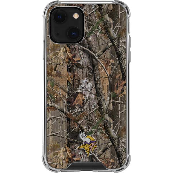 Minnesota Vikings Realtree AP Camo iPhone 13 Mini Clear Case | Skinit