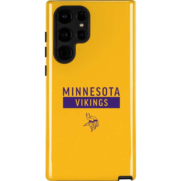 Minnesota Vikings Yellow Performance Series Galaxy S22 Ultra Pro Case ...