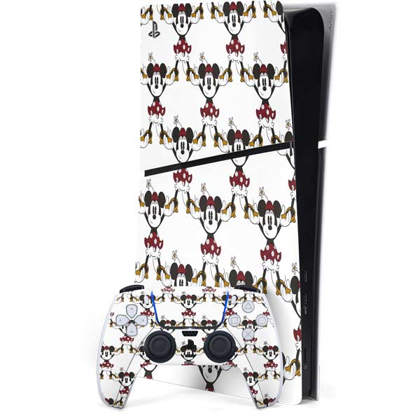 Disney Minnie Mouse Pattern Formation PS5 Slim Digital Edition Console ...