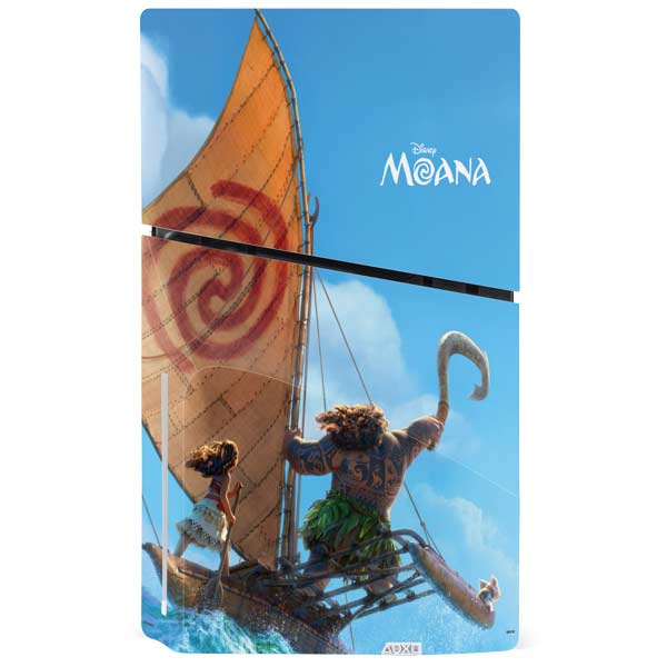 Disney Moana Movie Poster Skin for PS5 Slim Disk Bundle - Skinit