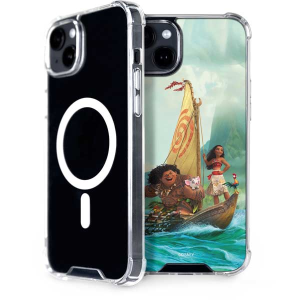 Moana and Maui Set Sail iPhone 15 MagSafe Case | Skinit