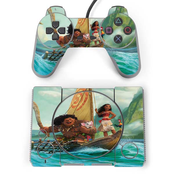 Moana and Maui Set Sail Sony PlayStation Skin | Disney – Skinit