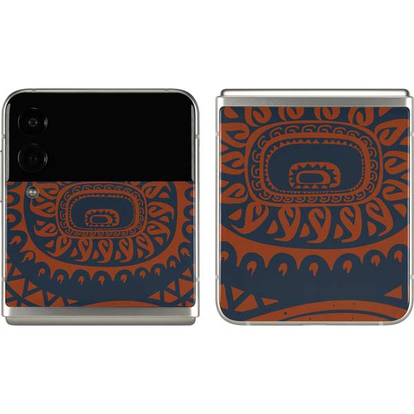 Moana Octopus Tropical Print Galaxy Z Flip3 5G Skin | Skinit