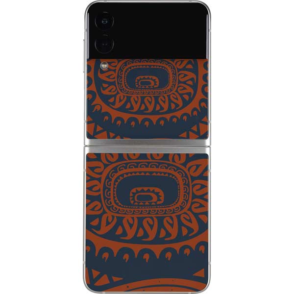 Moana Octopus Tropical Print Galaxy Z Flip3 5G Skin | Skinit
