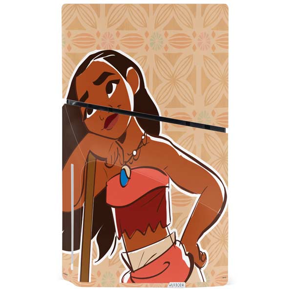 Disney Moana Portrait Skin for PS5 Slim Disk Console - Skinit