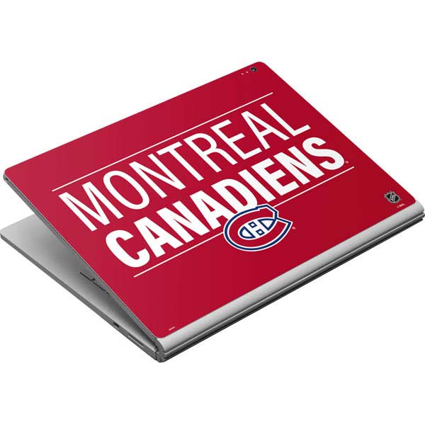 Montreal Canadiens Lineup Microsoft Surface Book Skin | NHL – Skinit
