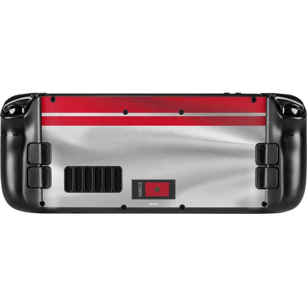 Morocco Soccer Flag Steam Deck Handheld Gaming Computer Skin – Skinit