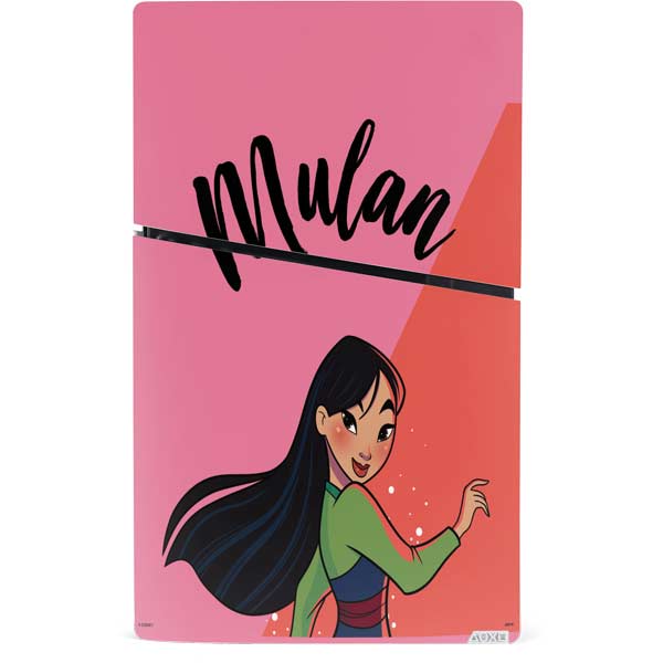 Disney Princess Mulan Art PS5 Slim Digital Edition Console & Controller ...