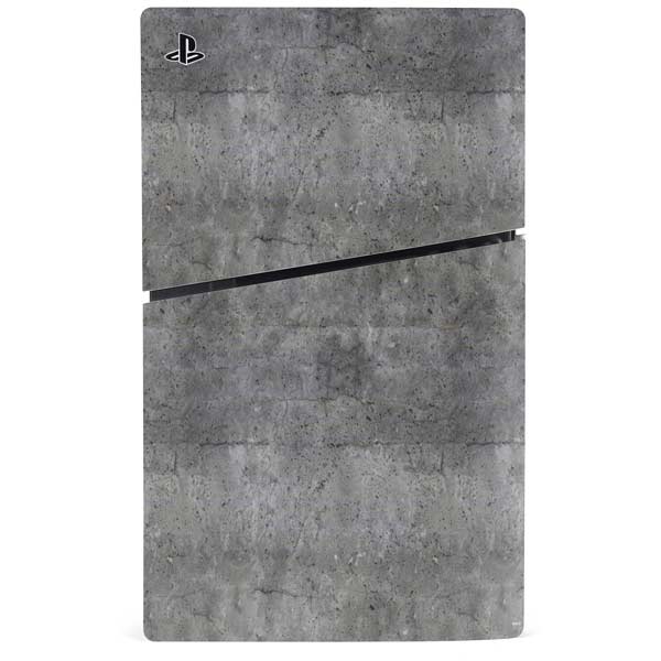 Natural Grey Concrete PS5 Slim Digital Edition Console & Controller ...