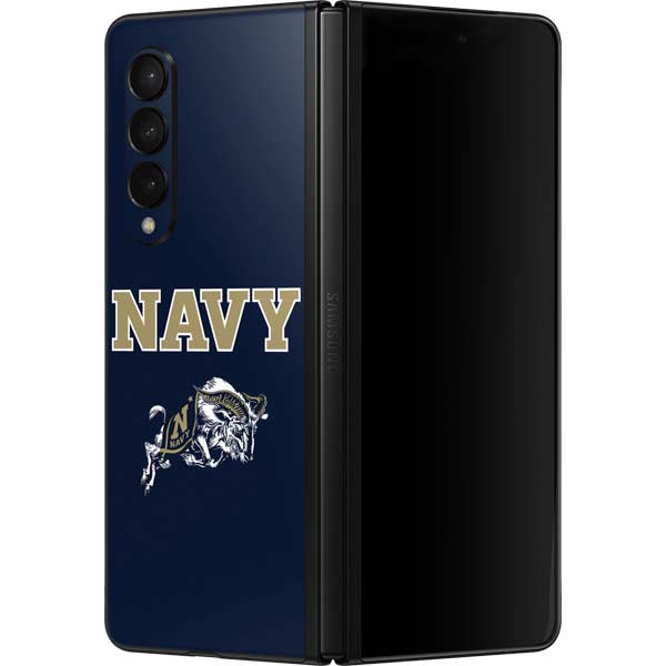 Navy Logo Skin for Galaxy Z Fold3 5G | Decals - Skinit
